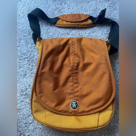 Crumpler | Bags | Crumpler Computer Messenger Bag Orange Yellow | Poshmark